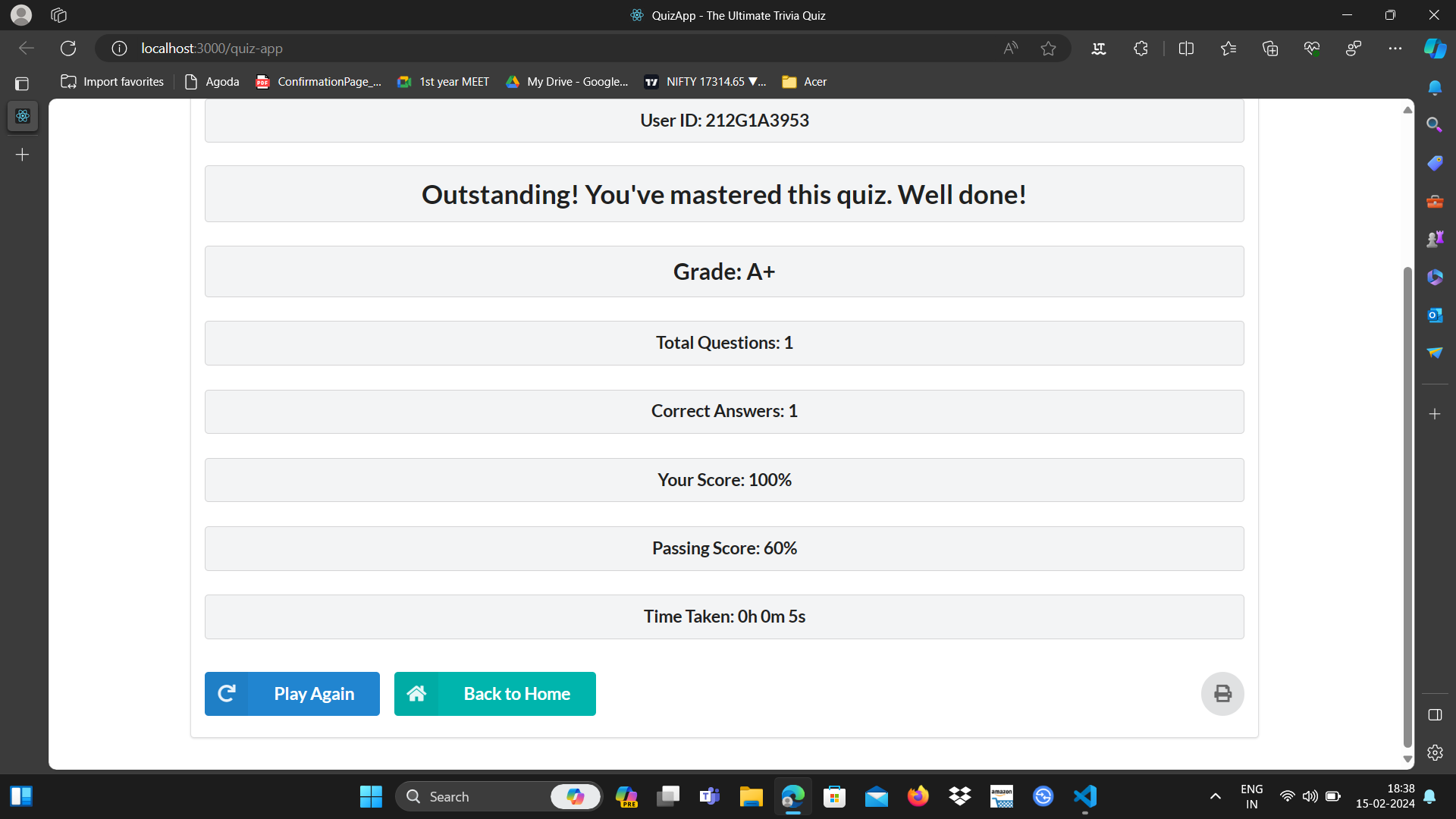 INTELLECT-QUIZ | Quiz app